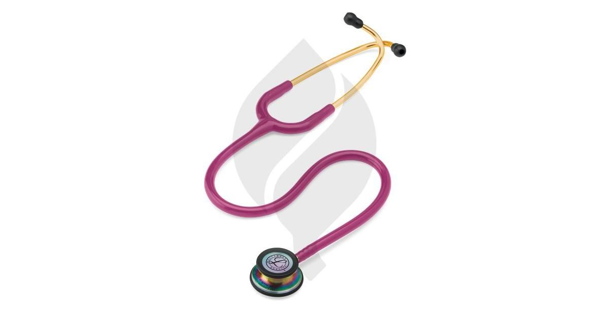 3M Littmann Classic III Stethoscope - Raspberry/ Rainbow | Leafsis